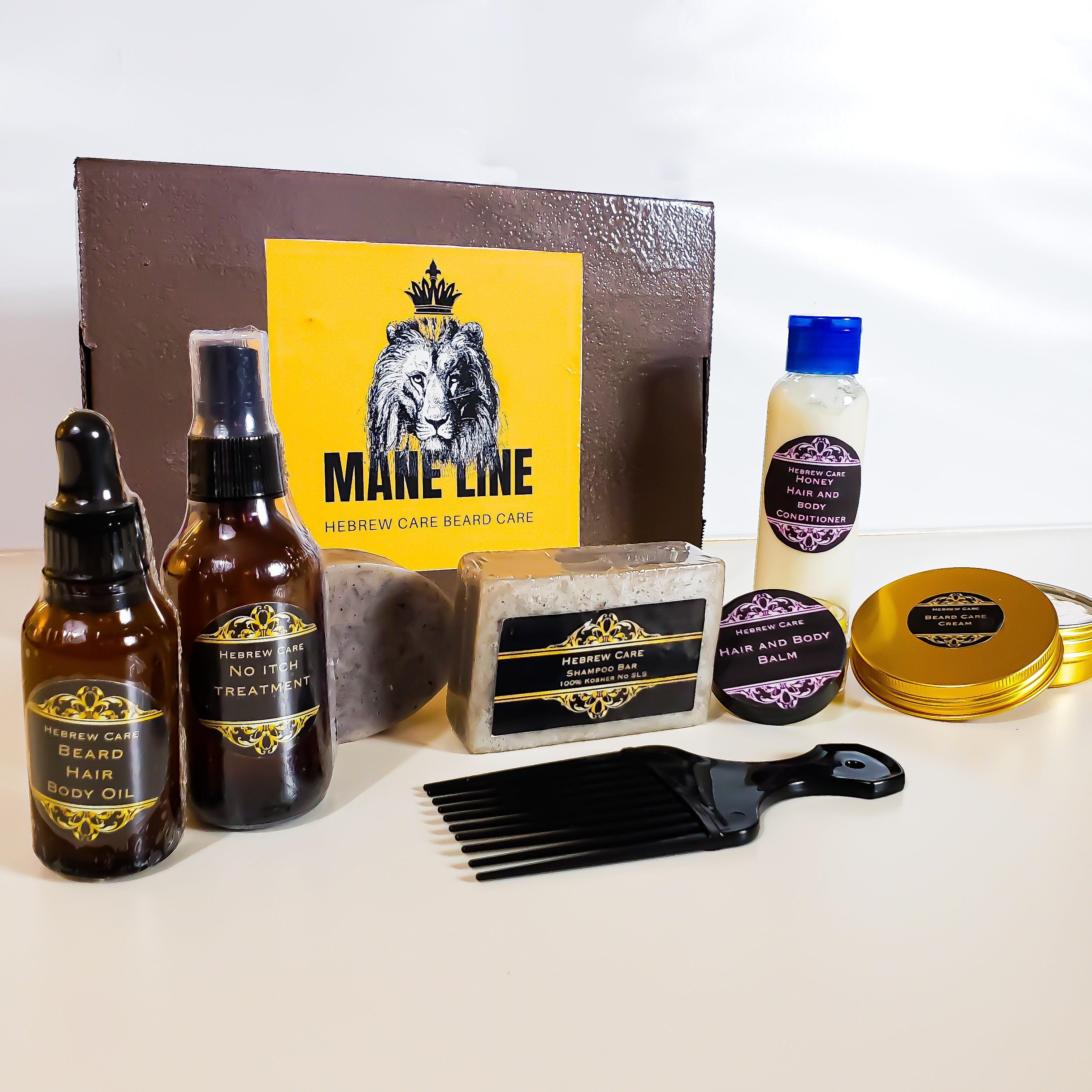 MANE LINE BEARD CARE KIT – Hebrew Care